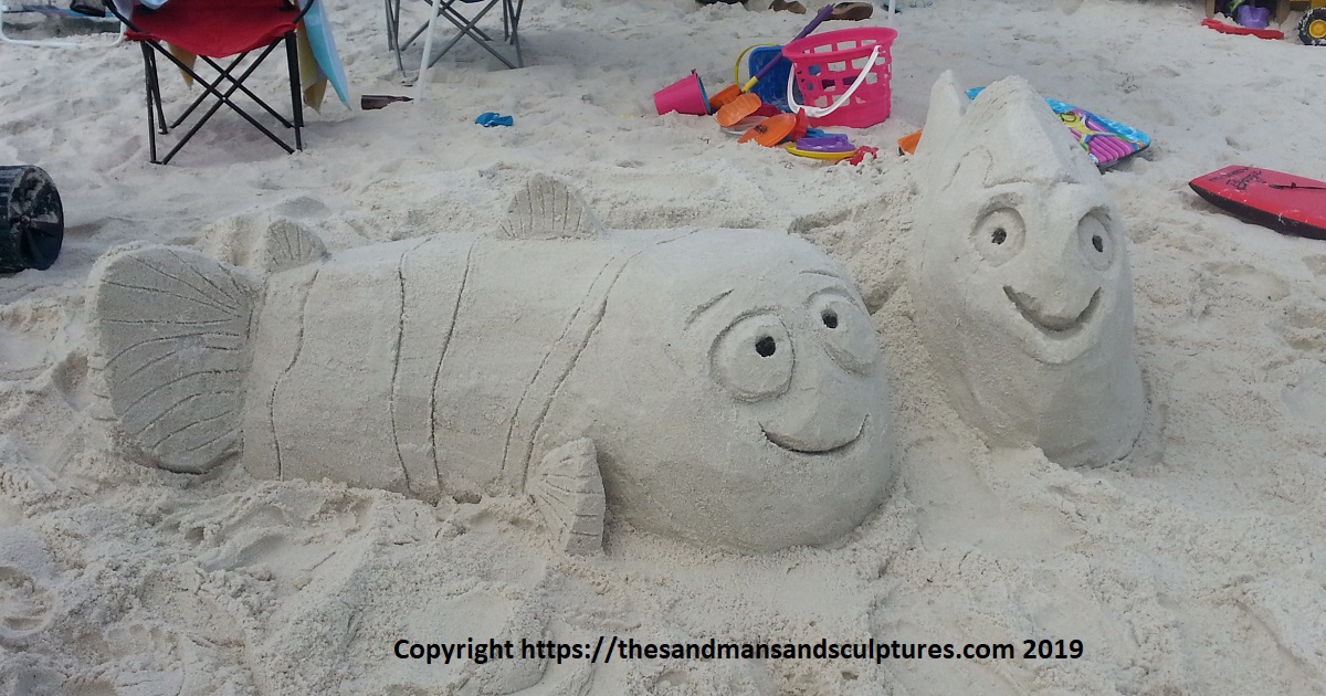 Finding Nemo - The Sandman Sand Sculptures